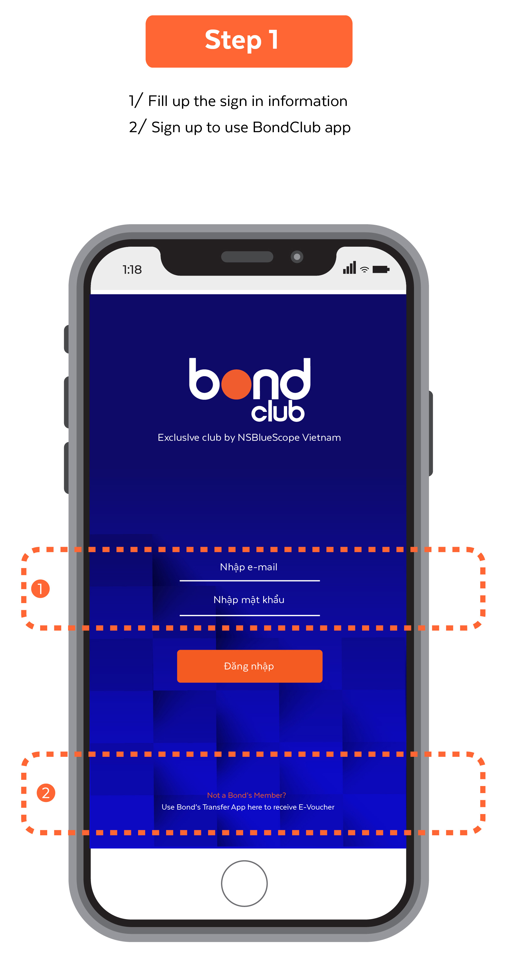 USER GUIDE BONDCLUB APP - TÔN COLORBOND